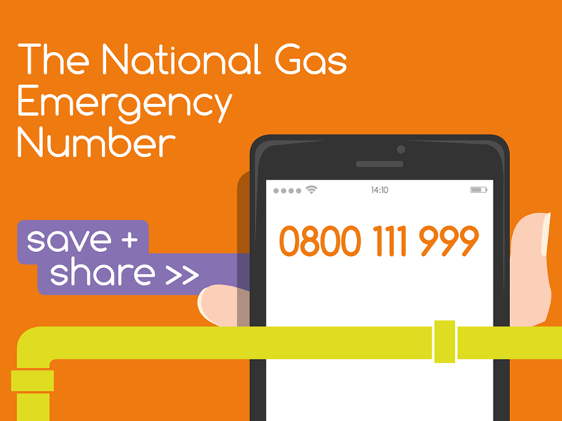 Smell Gas? Gas Emergency Number | Wales & West Utilities